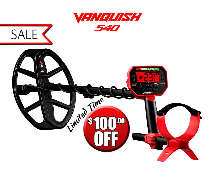 Minelab | Vanquish 540 Metal Detector | LMS Metal Detecting – LMS Metal ...