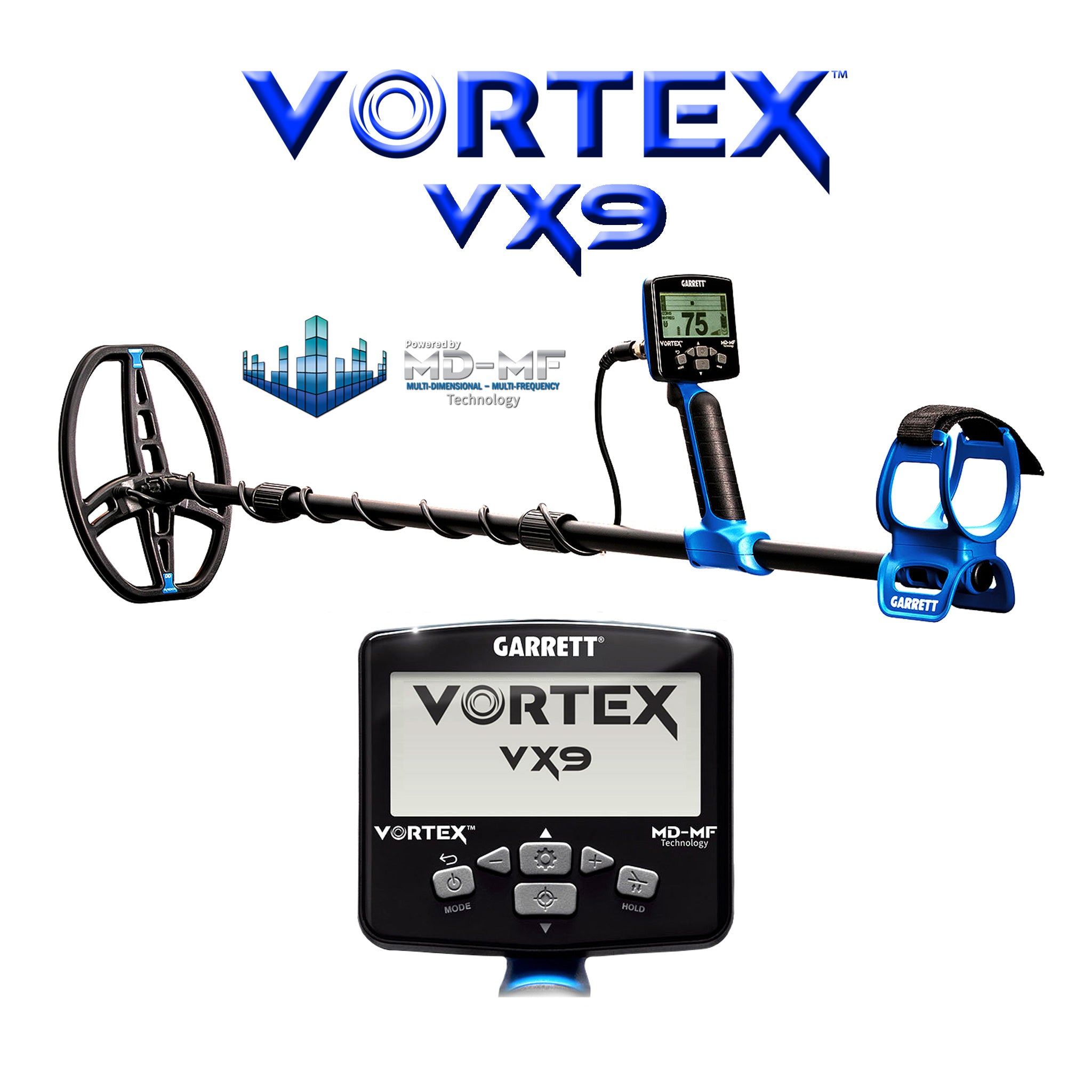 Garrett | Vortex VX9 Metal Detector | LMS Metal Detecting – LMS Metal ...