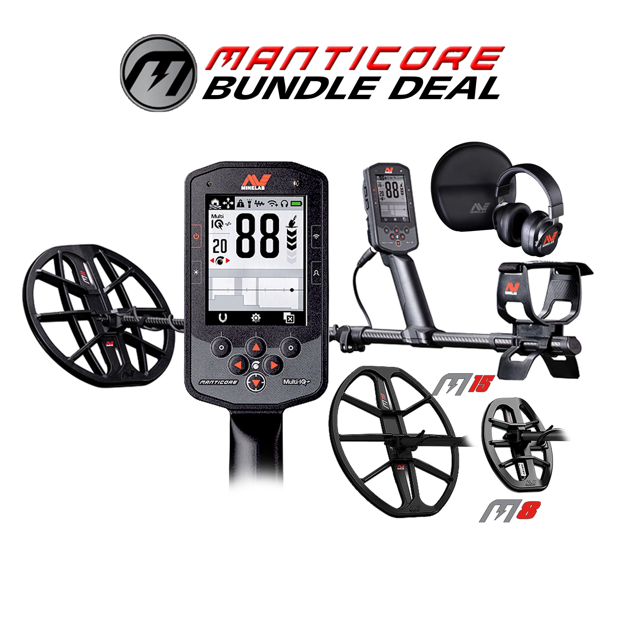 Minelab | Manticore Metal Detector Bundle | LMS Metal Detecting – LMS ...