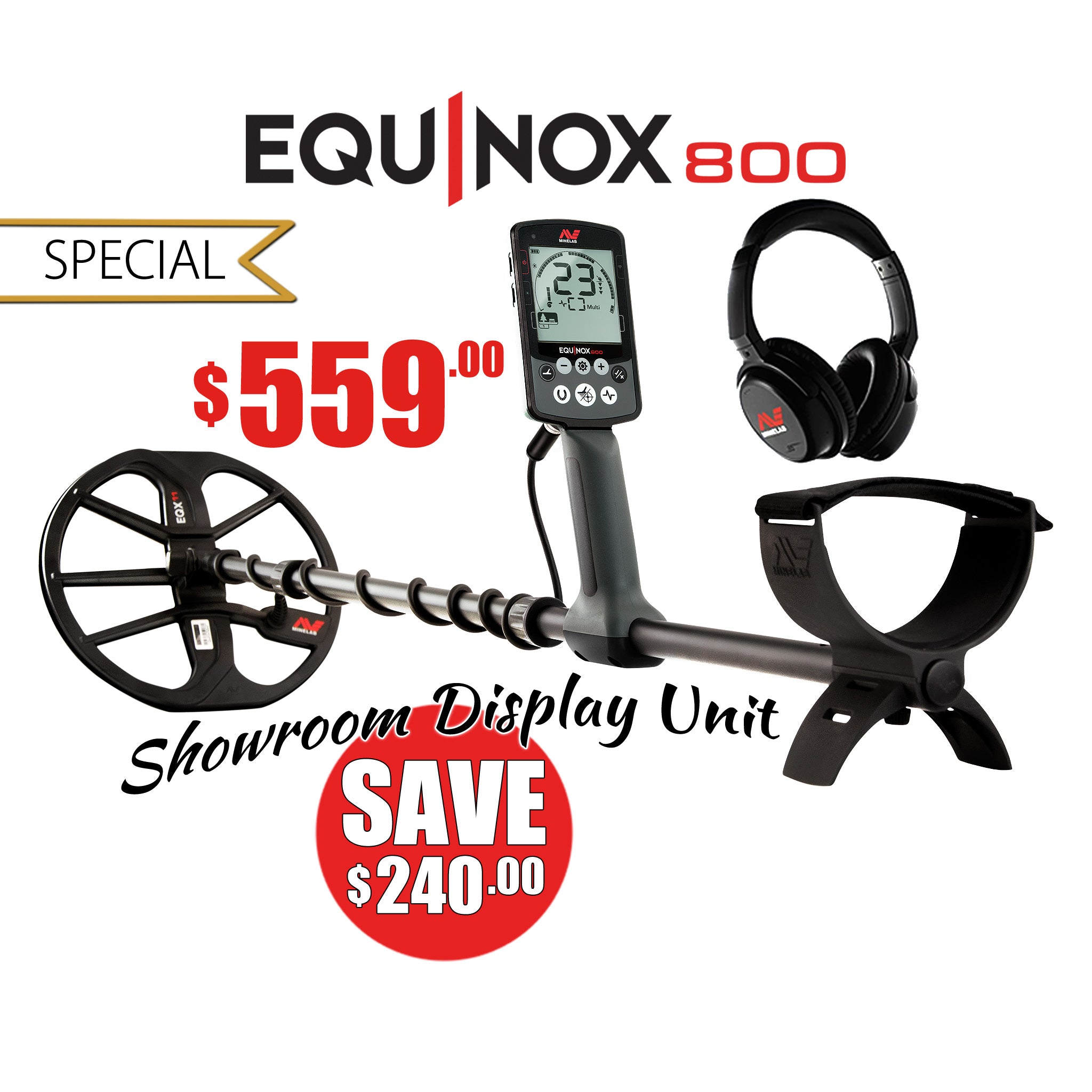 Minelab | Equinox 800 Metal Detector Showroom Demo | LMS Metal Detecti ...