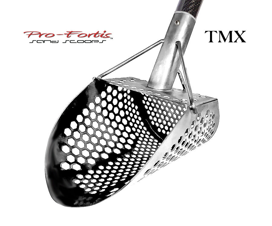 Pro-Fortis Titanium Sand Scoop | Black Carbon Fiber TMX | LMS Metal De ...