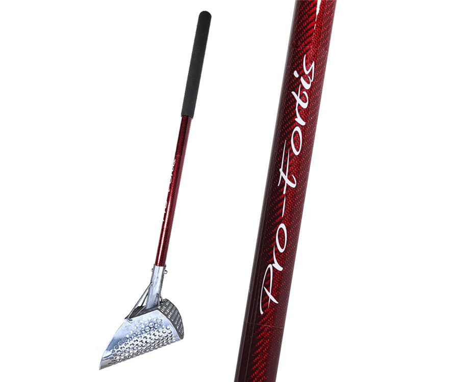 Pro-Fortis Titanium Sand Scoop | Deep Red Carbon Fiber TMX | LMS Metal ...