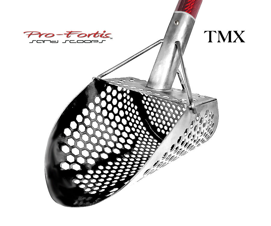 Pro-Fortis Titanium Sand Scoop | Deep Red Carbon Fiber TMX | LMS Metal ...