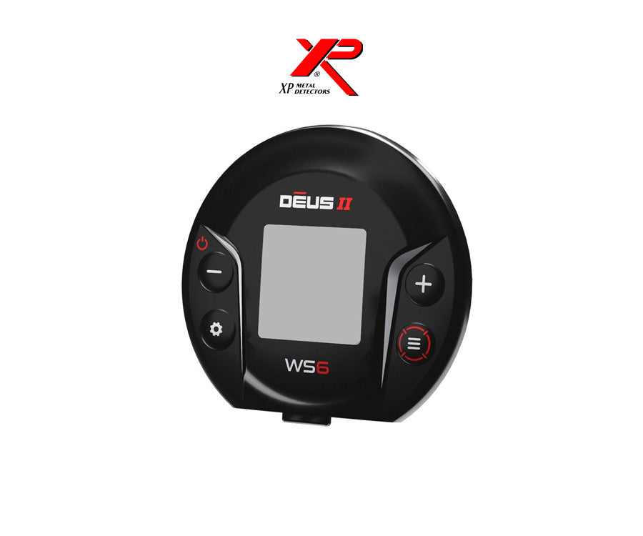 XP Metal Detectors | DEUS II WS6 Top With Tempered Glass & Keypad Repl ...