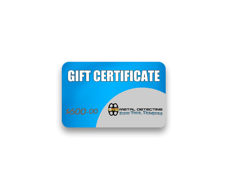 LMS Metal Detecting | Store Gift Certificate