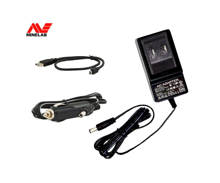 Minelab | Charger Cables and Plug Pack for CTX 3030, GPZ 7000 | LMS Me ...